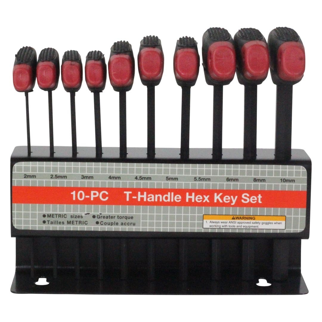 Ballards T-Bar Hex Allen Key Set at ATVstore