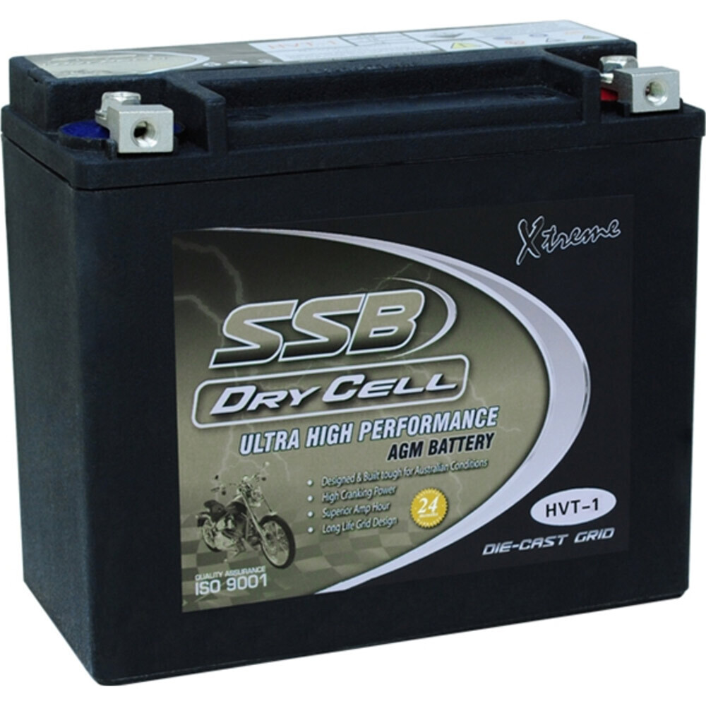 SSB PowerSport HVT-1 Ultra High Performance AGM 12V Battery at ATVstore