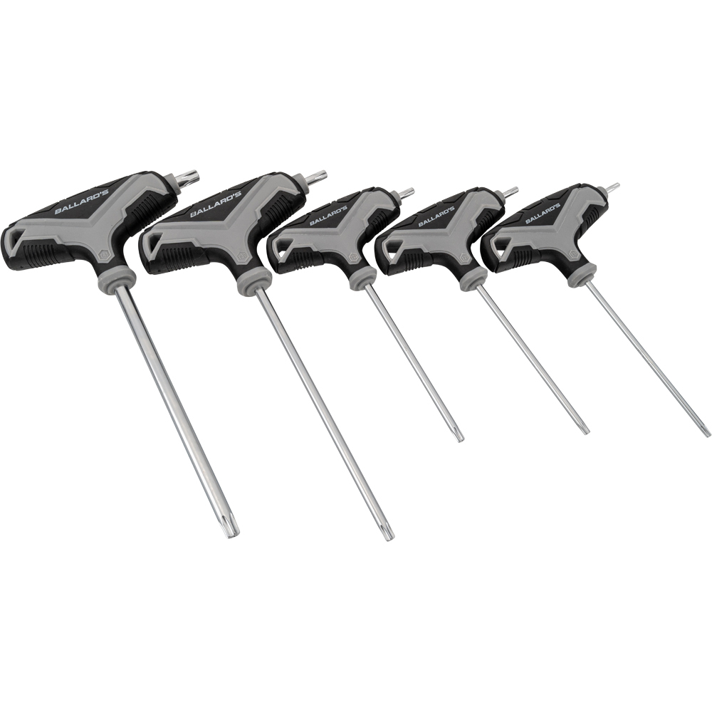 Ballards 5 Piece Torx T Bar Set at ATVstore