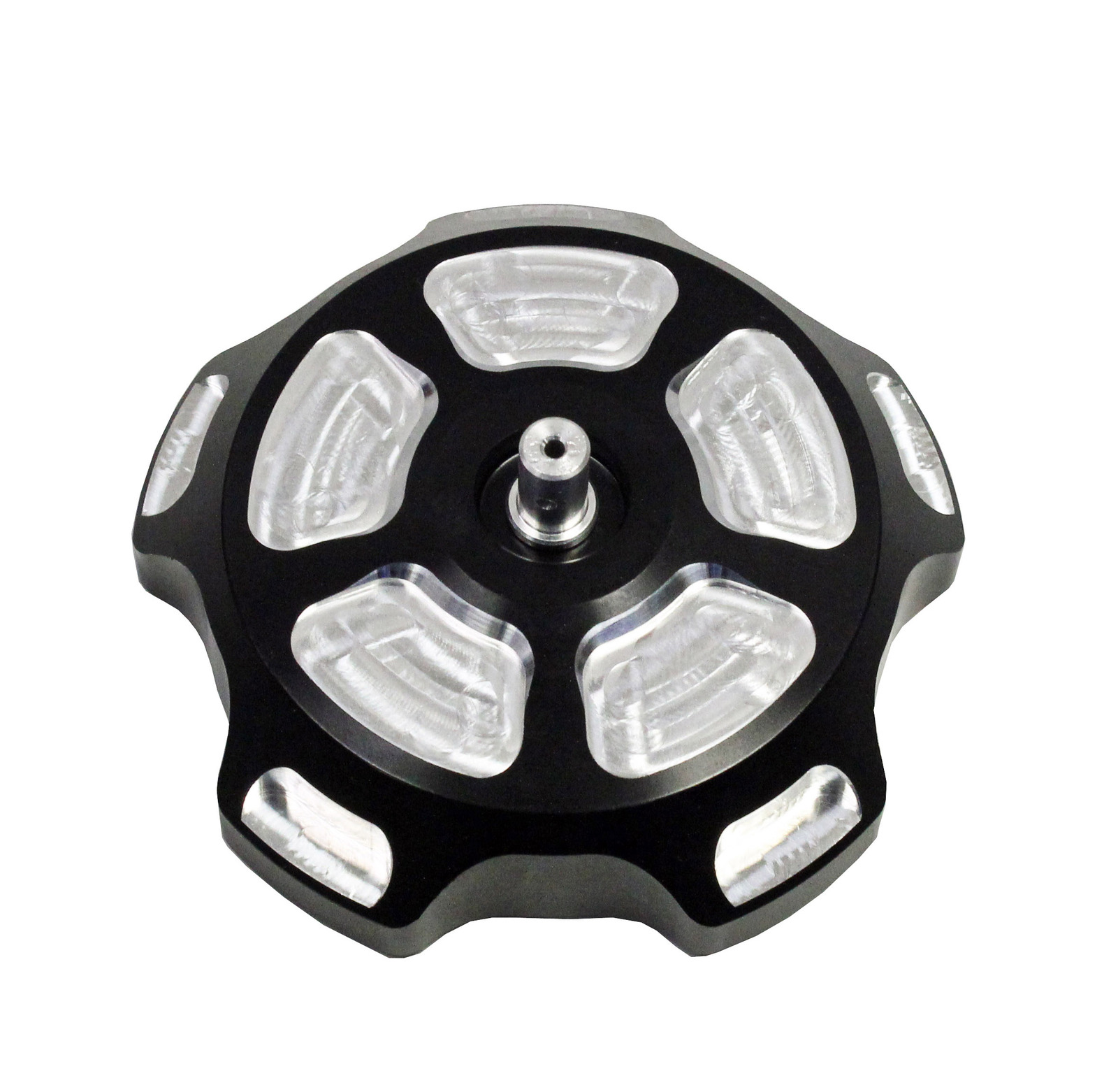 Modquad Yamaha Banshee/YFZ450/Raptor Black Pockets Fuel Cap at ATVstore
