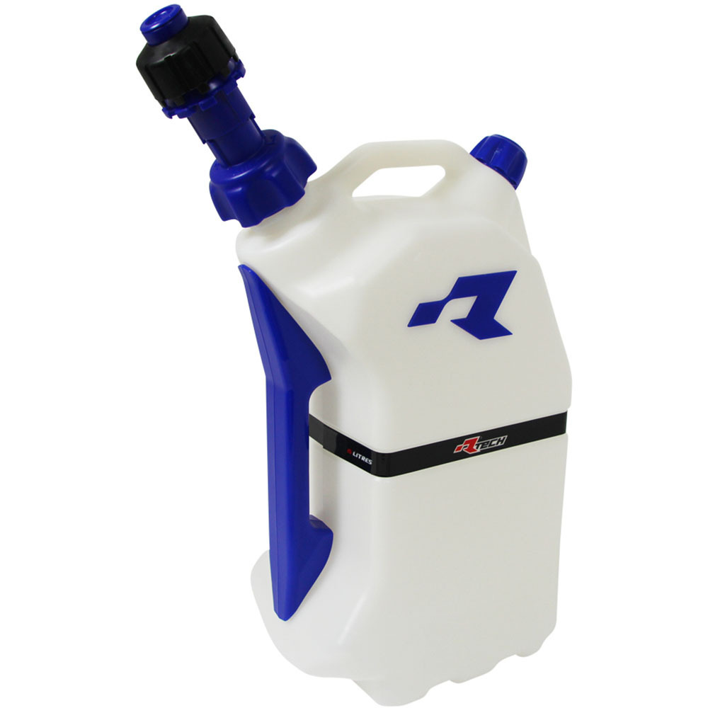 Racetech 15L Blue Quick-Fill Fuel Can at ATVstore