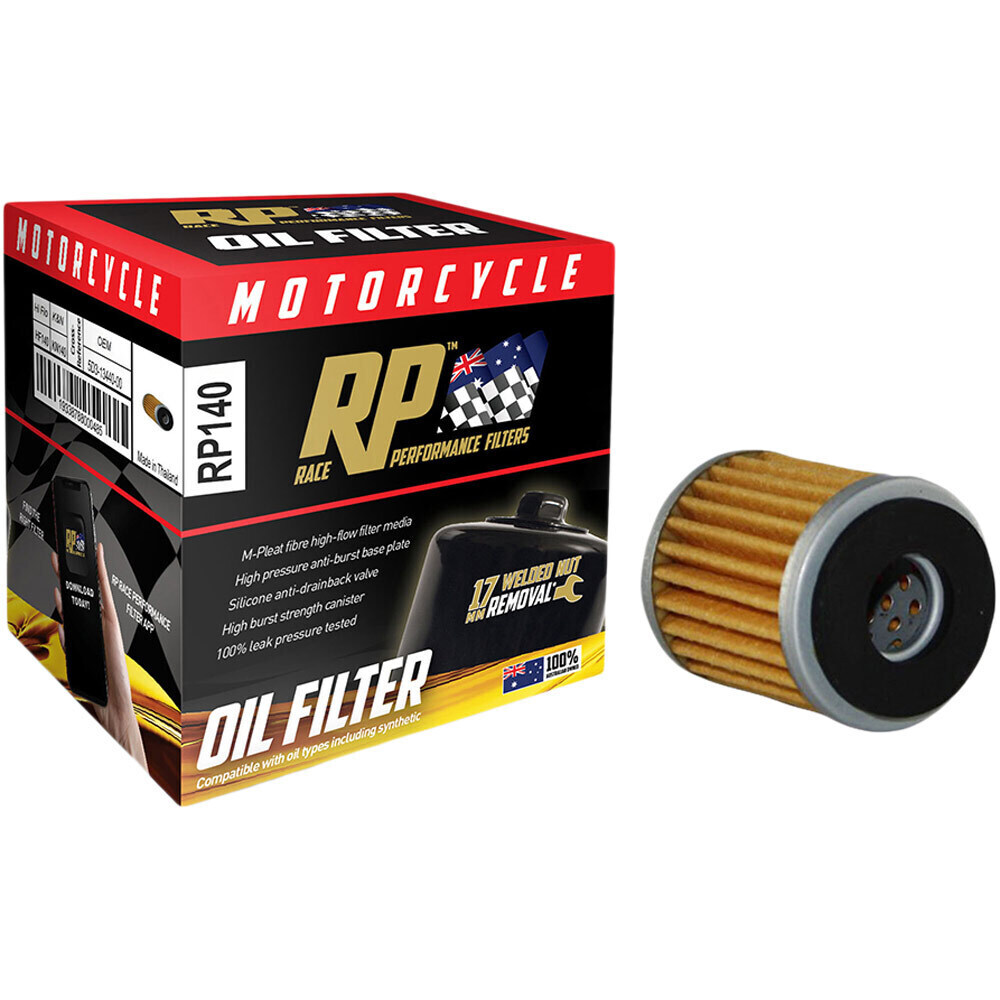 RP Filters Yamaha Raptor/YFZ450 RP140 Oil Filter at ATVstore